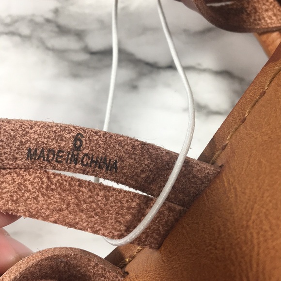 Universal Thread | Shoes | Universal Thread Brown Strappy Boho Thong ...